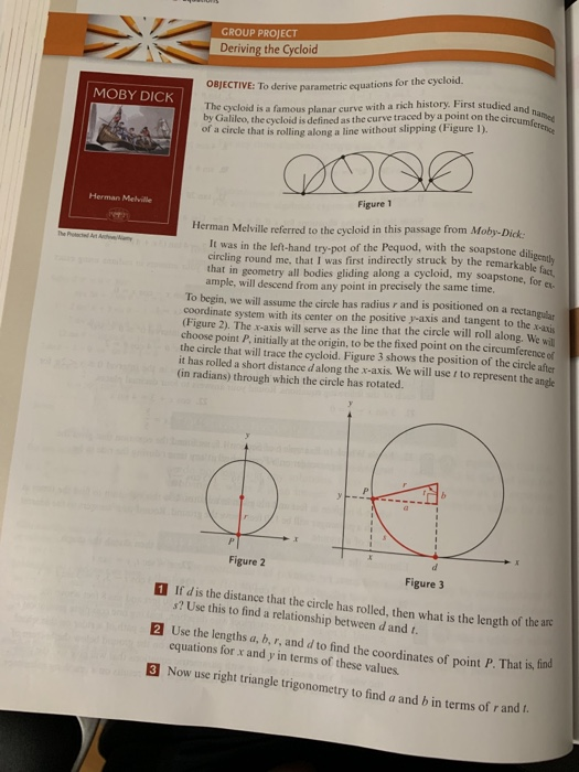 Solved Use your graphing calculator to graph the cycloid for | Chegg.com