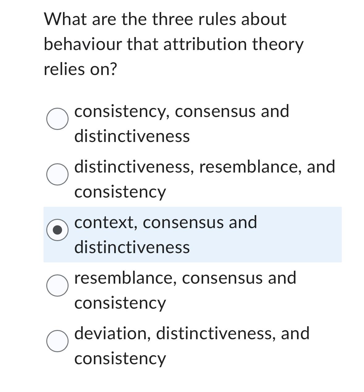 Solved What are the three rules about behaviour that | Chegg.com