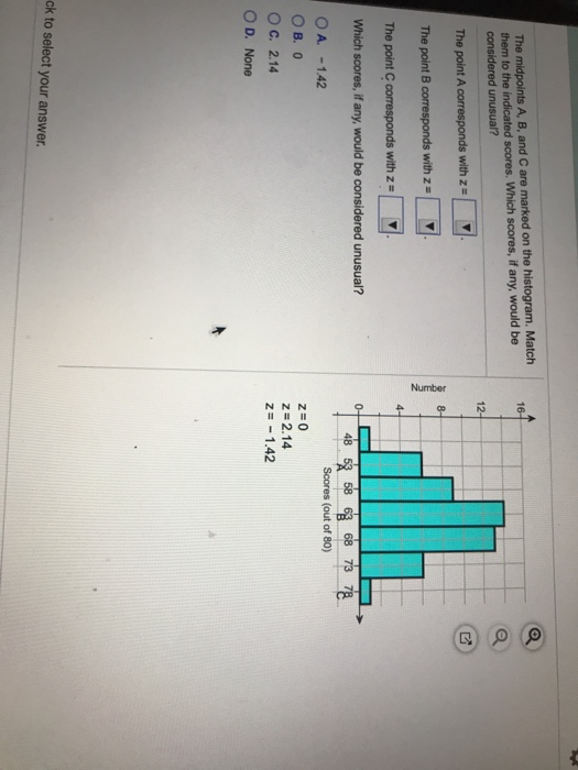 Solved The midpoints A, B, and C are marked on the | Chegg.com
