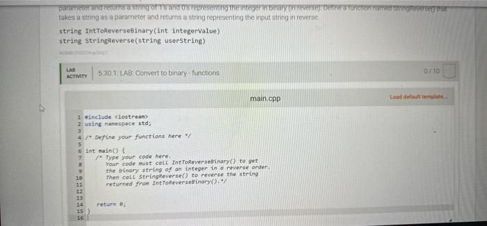 Solved Wite A Program That Takes In A Positlve Integer As 