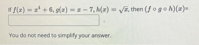 Solved Function Composition Given the function f(x)=51x−3 | Chegg.com