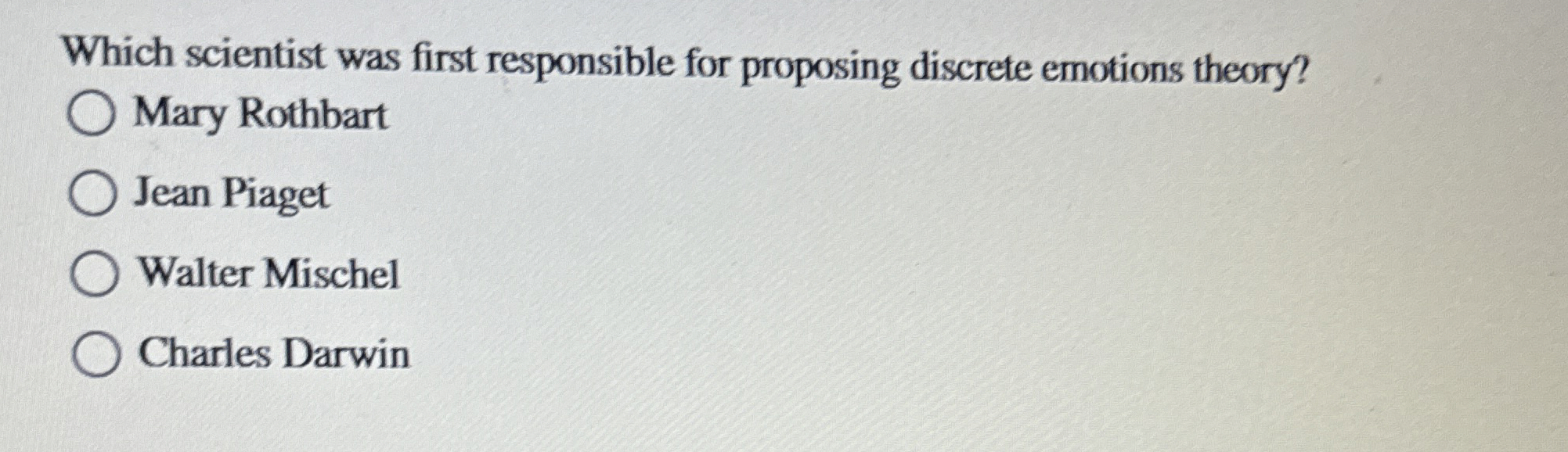 Solved Which scientist was first responsible for proposing | Chegg.com