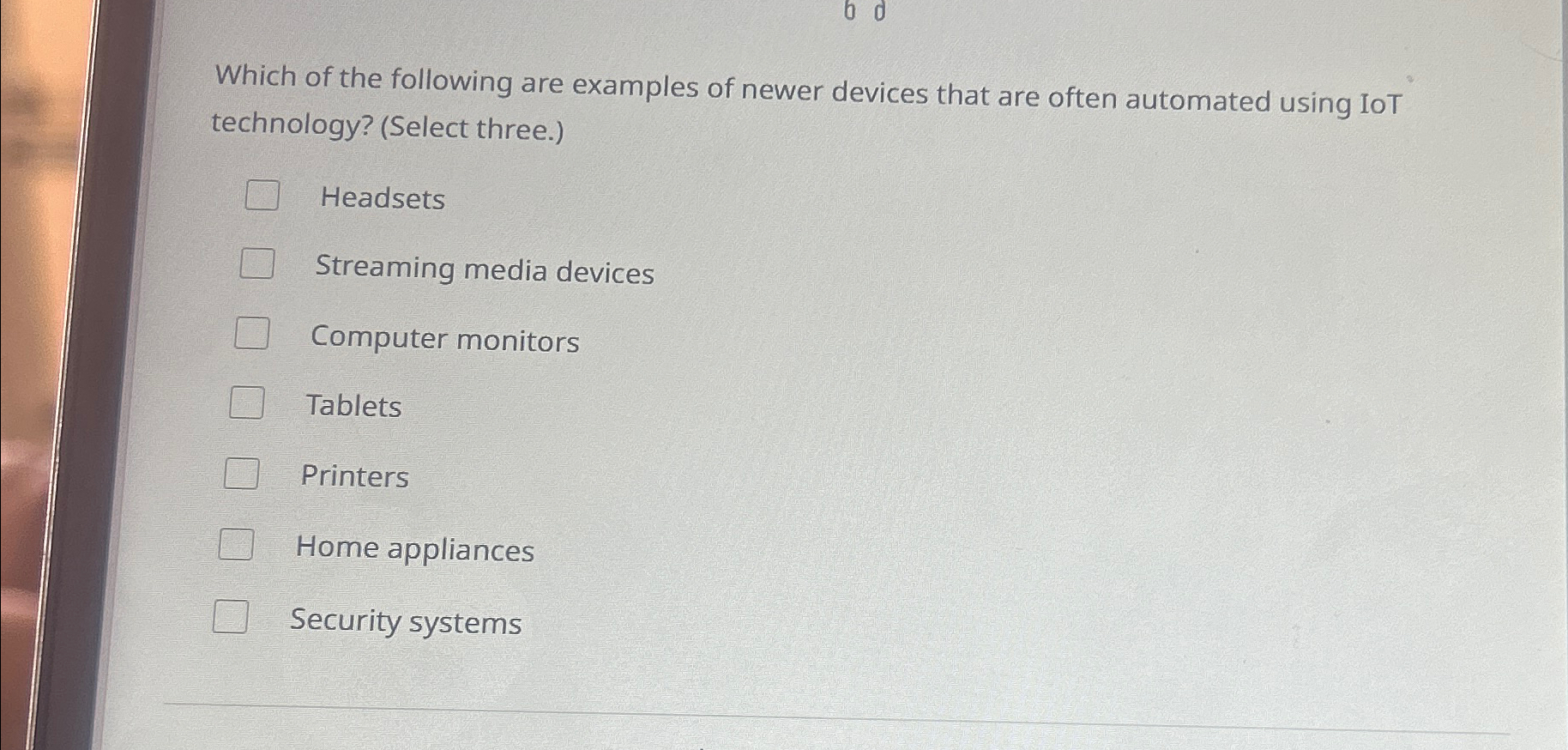 Solved Which of the following are examples of newer devices | Chegg.com