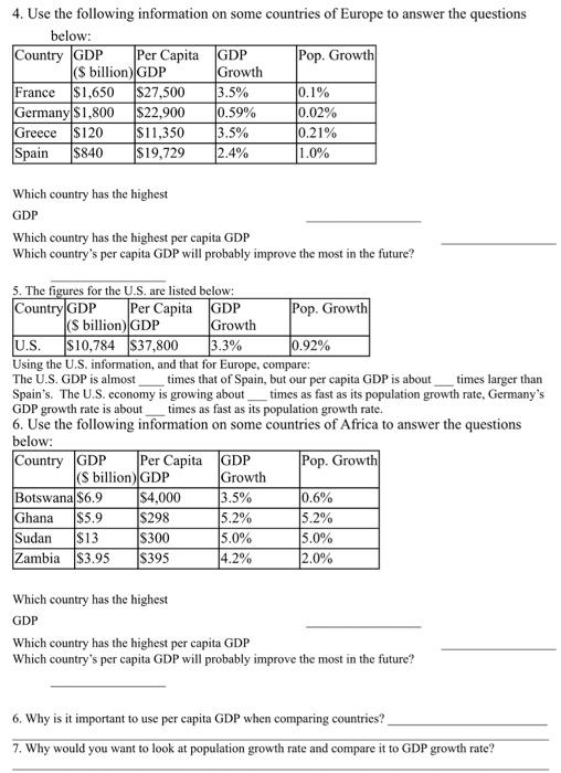 Solved 1. Convert from Nominal GDP to Real GDP using the | Chegg.com
