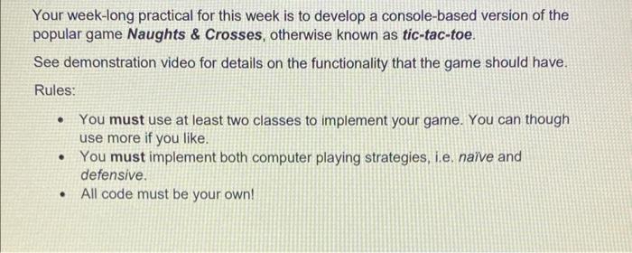Solved IN JAVA Develop a console-based version of the game | Chegg.com