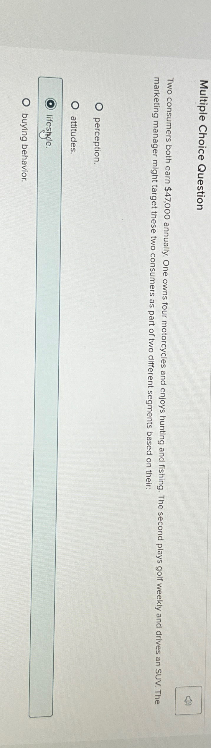 Solved Multiple Choice QuestionTwo consumers both earn | Chegg.com