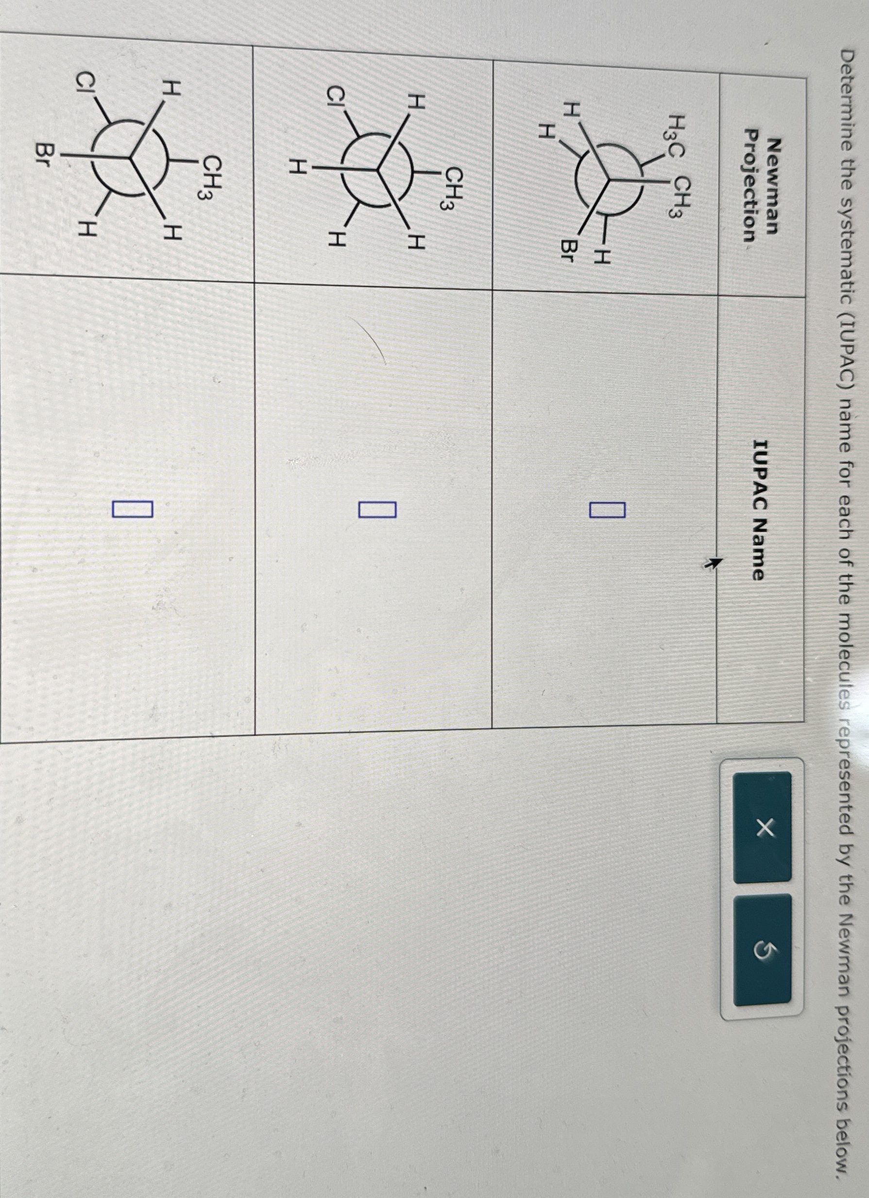 Solved Determine the systematic (IUPAC) ﻿name for each of | Chegg.com
