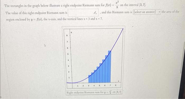 Solved The rectangles in the graph below illustrate a left | Chegg.com
