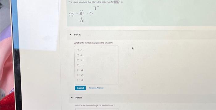 Solved The Lewis structure that obeys the octet rule for | Chegg.com