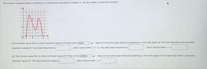 Solved function f graphed below is defined by b polynomiat | Chegg.com
