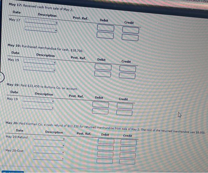 Solved Comprehensive Problem 2 Part 1 and Part 2 . Palsade | Chegg.com