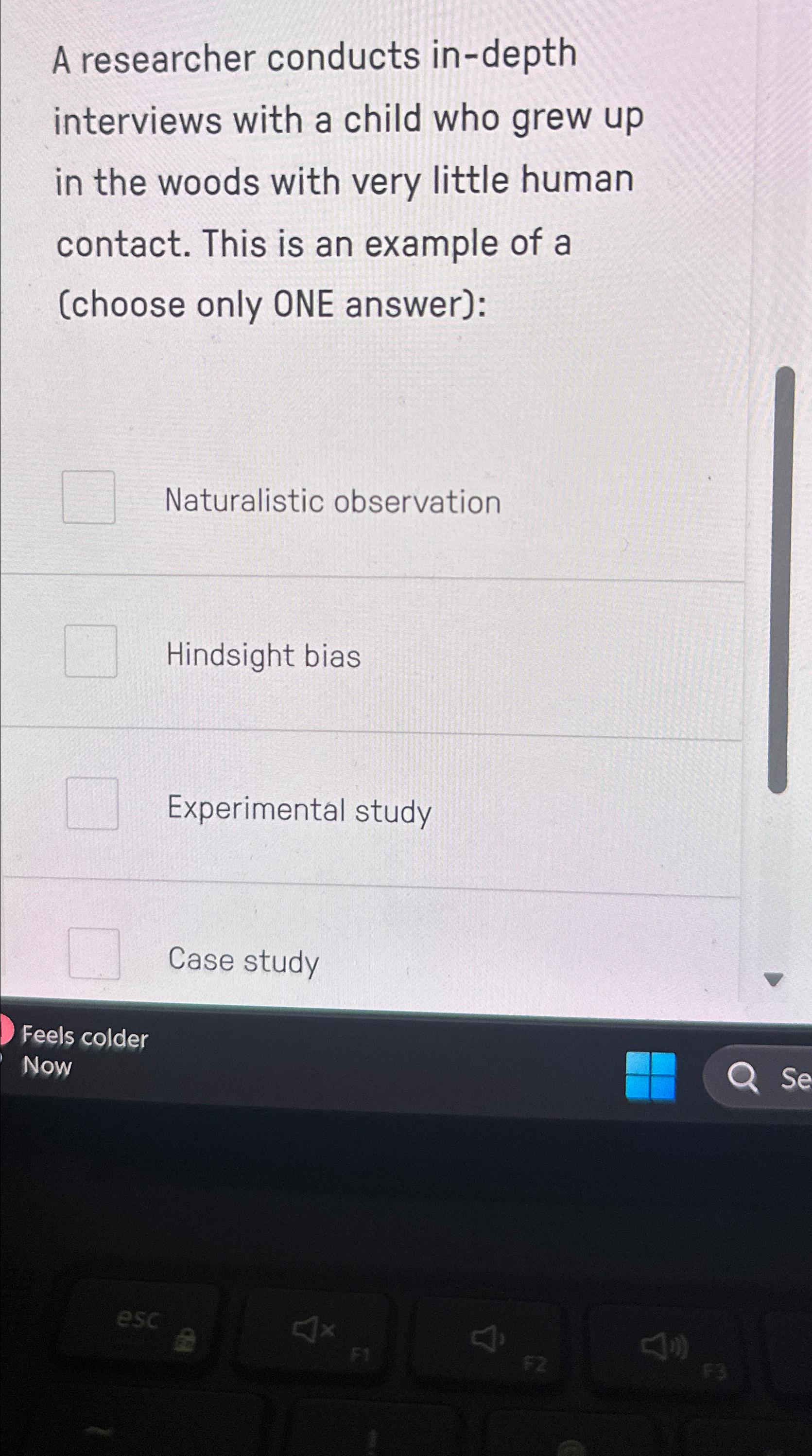 Solved A researcher conducts in-depth interviews with a | Chegg.com