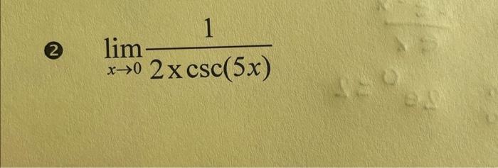 Solved Make sure to use special limits and show work, also | Chegg.com