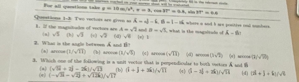 Solved For all questions take | Chegg.com