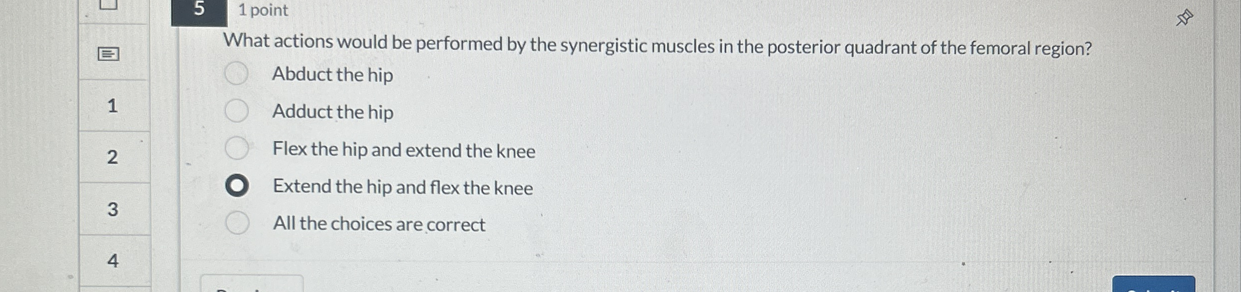Solved 51 ﻿pointWhat actions would be performed by the | Chegg.com