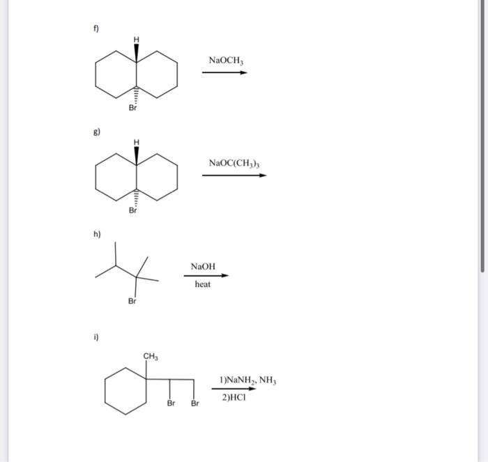 Solved 1. Propose the mechanisms and predict the products of | Chegg.com