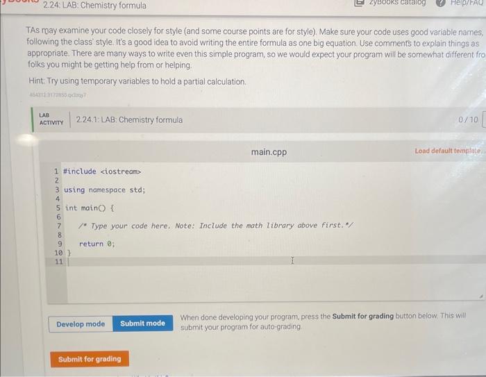 Solved What Do I Put In The Your Code Goes Here Part To Get 
