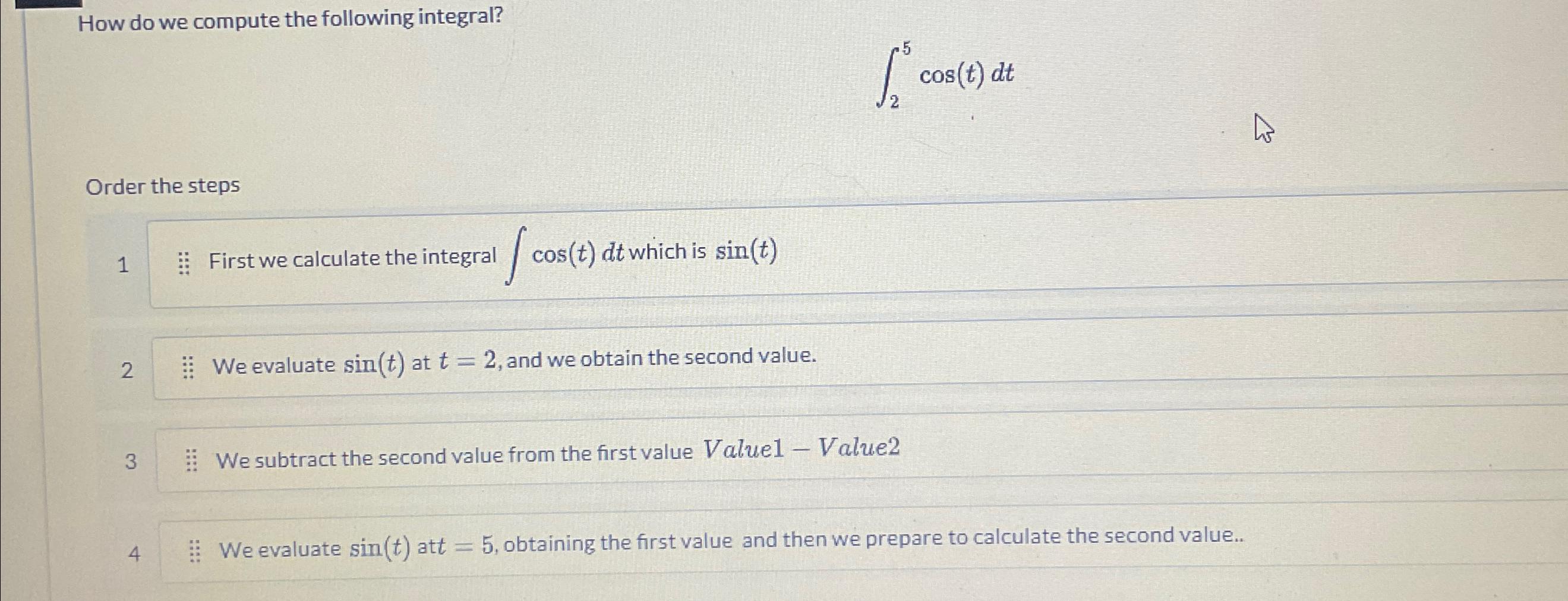 Solved How do we compute the following | Chegg.com