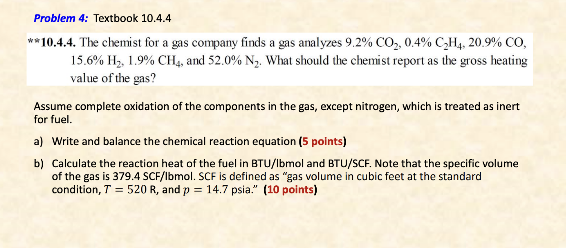 Solved Problem 4: Textbook 10.4.4**10.4.4. ﻿The chemist for | Chegg.com