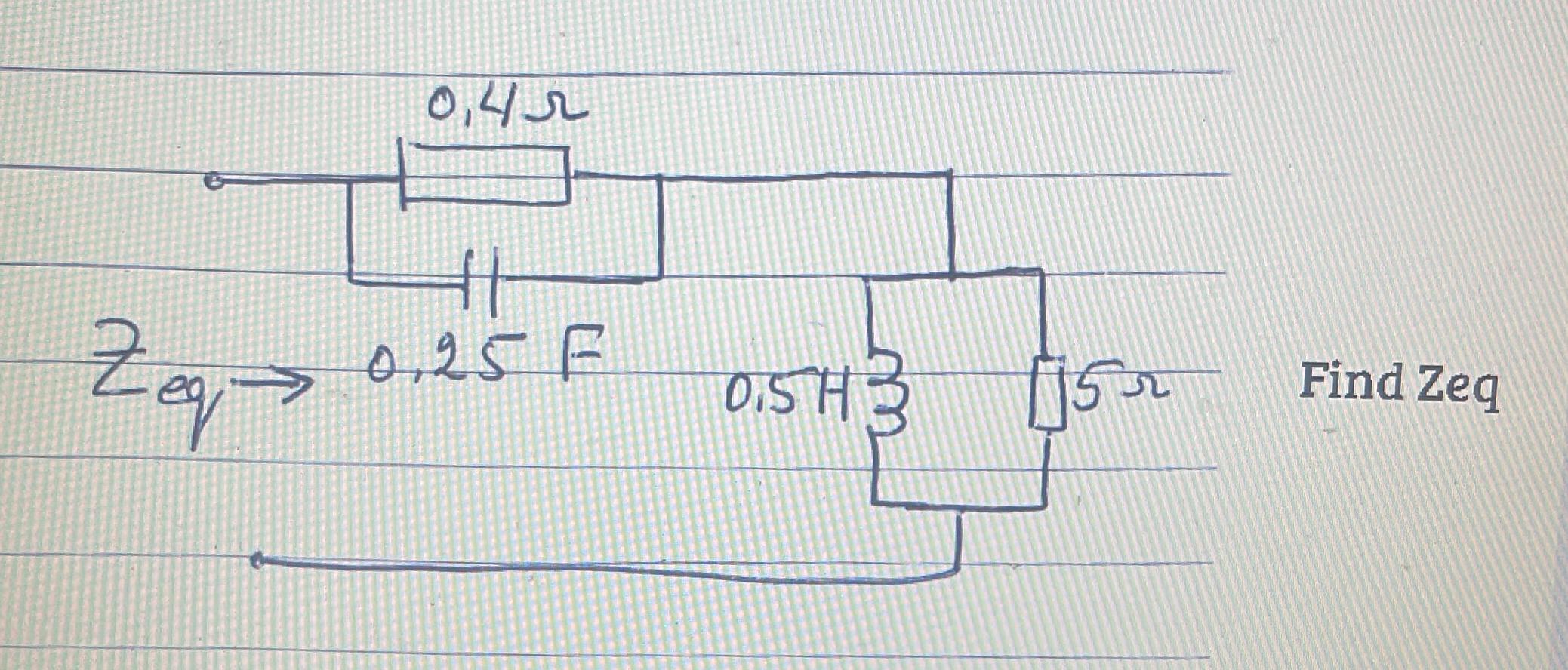 Solved Find Zeq | Chegg.com