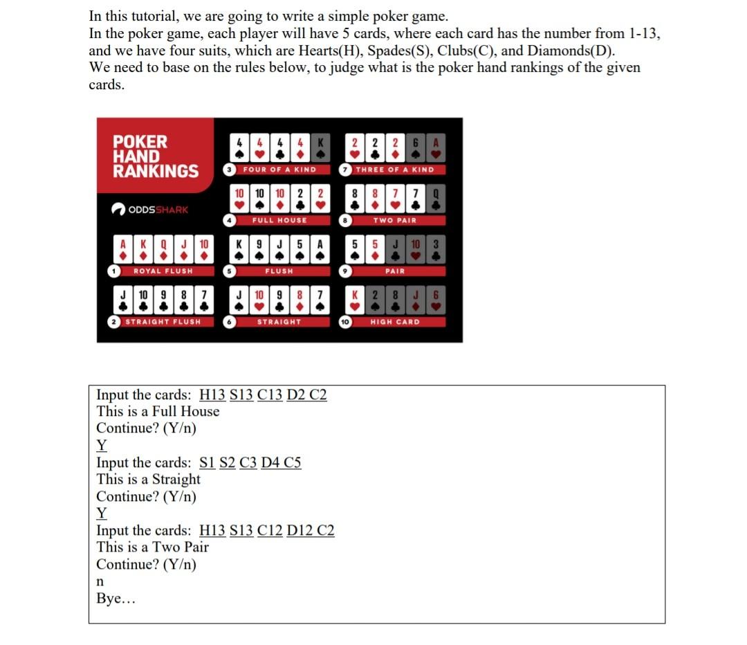 In this tutorial, we are going to write a simple | Chegg.com