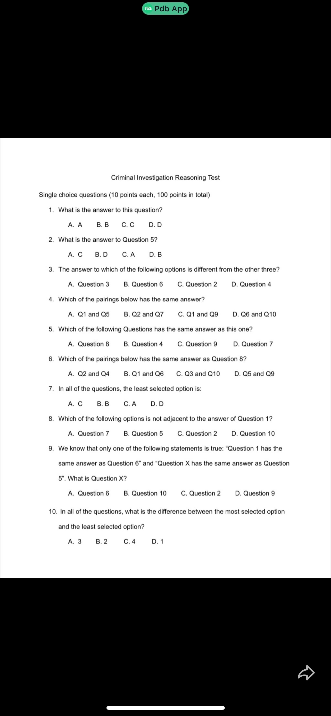 Solved pids Pdb AppCriminal Investigation Reasoning | Chegg.com