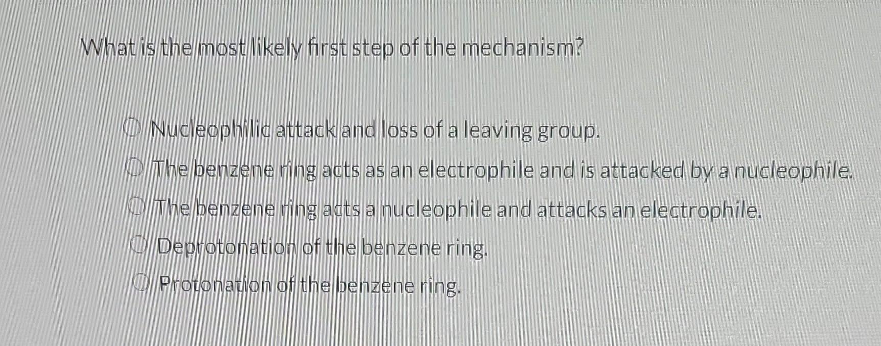 Solved FeBr3 Br2What is the most likely first step of the | Chegg.com