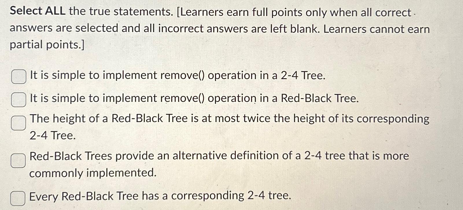 Solved Help with red black trees | Chegg.com