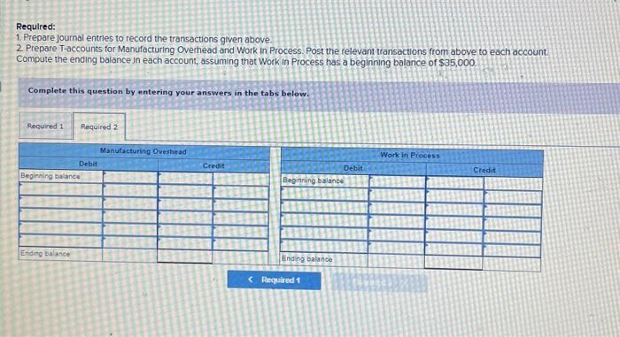 Solved Irepare journal entries to record the transactions | Chegg.com