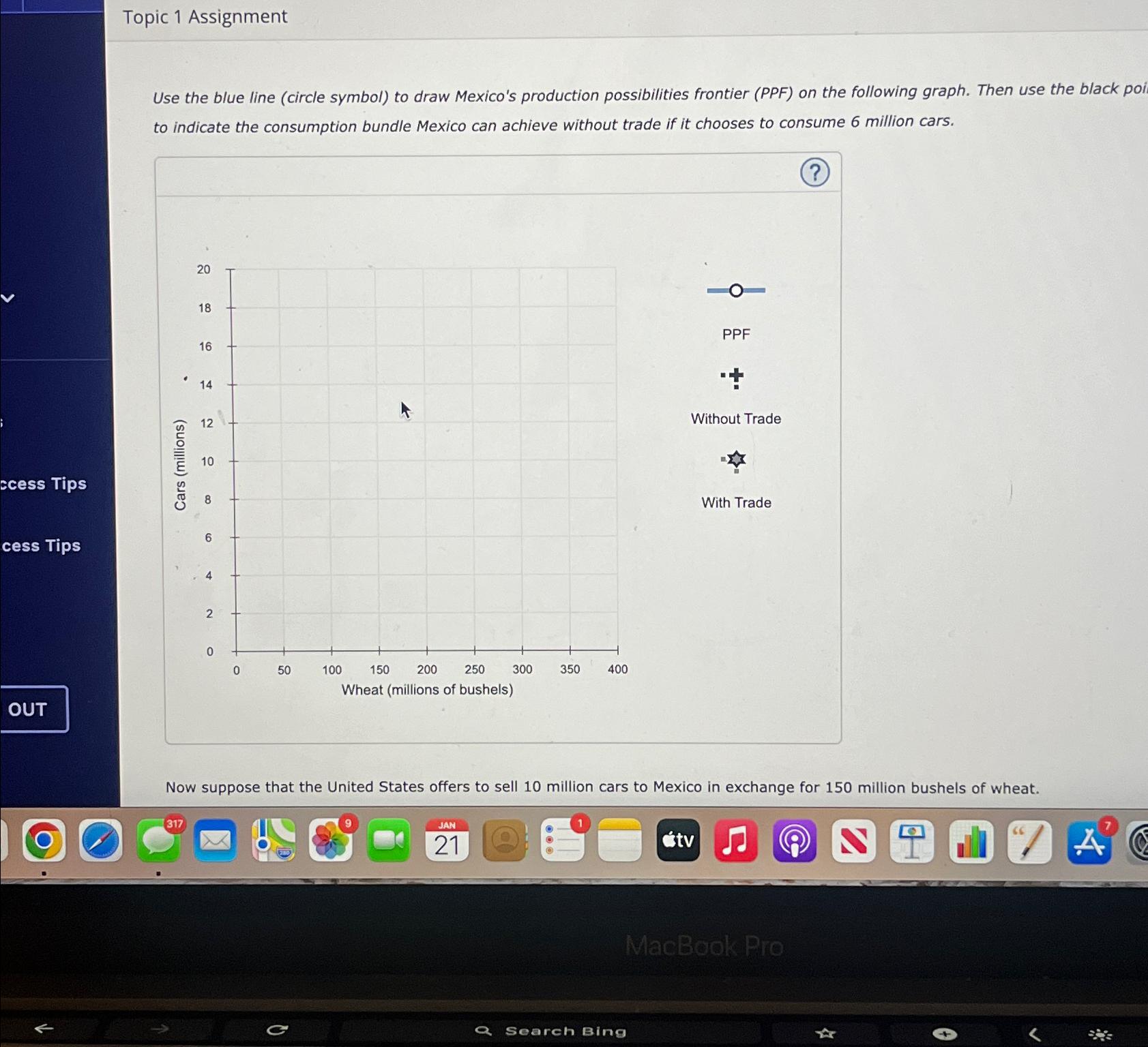 Solved Topic 1 ﻿AssignmentUse the blue line (circle symbol) | Chegg.com