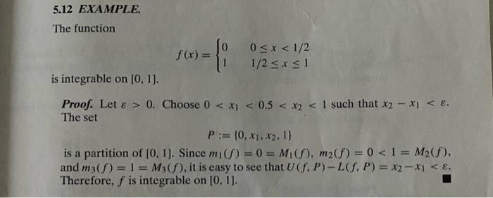 Solved 1. Is the function f(x)={10 if x =1 if x=1 integrable | Chegg.com