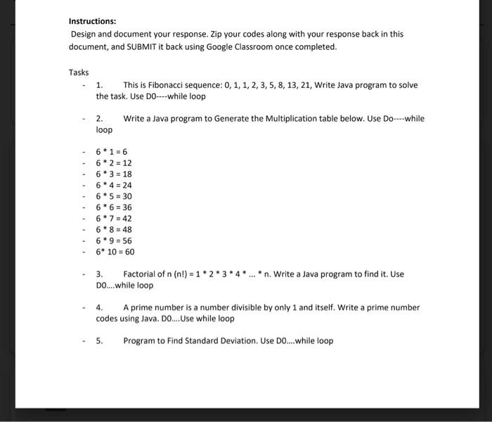 Solved Instructions: Design and document your response. Zip | Chegg.com