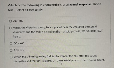 Solved Which of the following is characteristic of a normal | Chegg.com