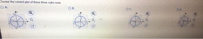 Solved Find the cube roots of the following complex number. | Chegg.com