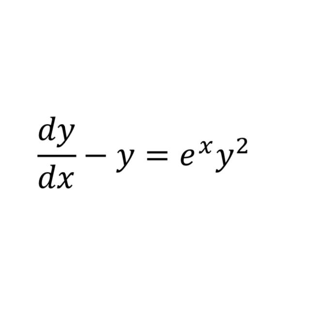 Solved dydx-y=exy2 | Chegg.com