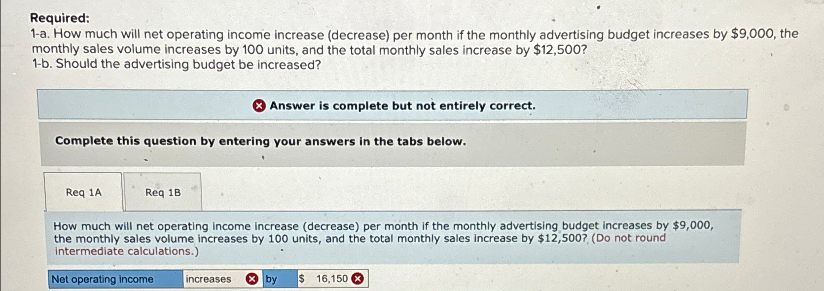 Required:1 -a. ﻿How much will net operating income | Chegg.com