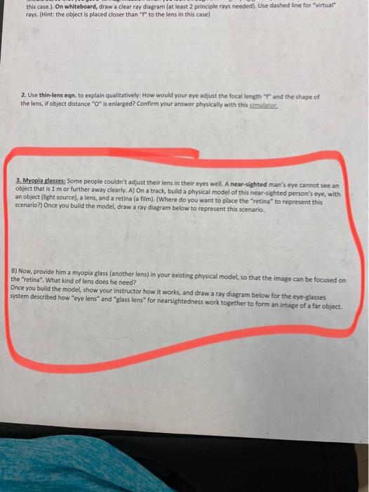 Solved please answer part 3 A and B from the handout for | Chegg.com