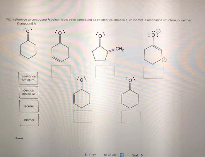 Solved With reference to compound A below, label each | Chegg.com
