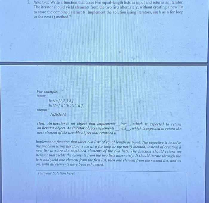 Solved COP 3410-001: Data Stre Alerthm Anlys Python Python | Chegg.com