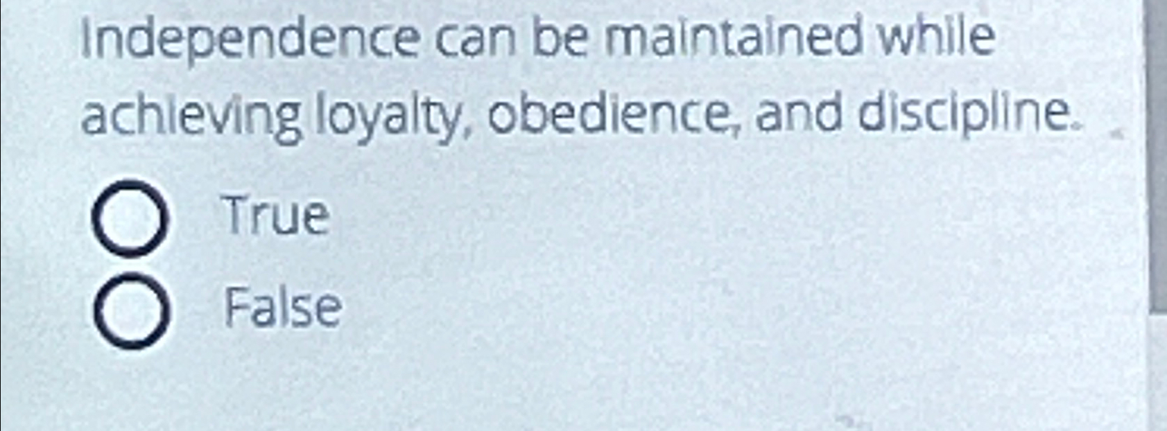 Solved Independence can be maintained while achieving | Chegg.com