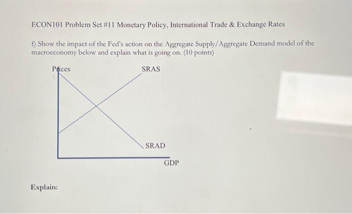Solved b. Show the effect of open market transactions from | Chegg.com