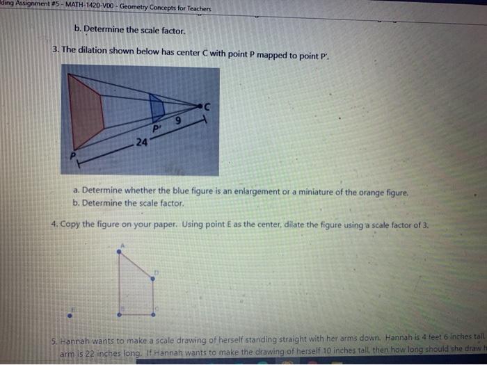 Enlargement Geometry