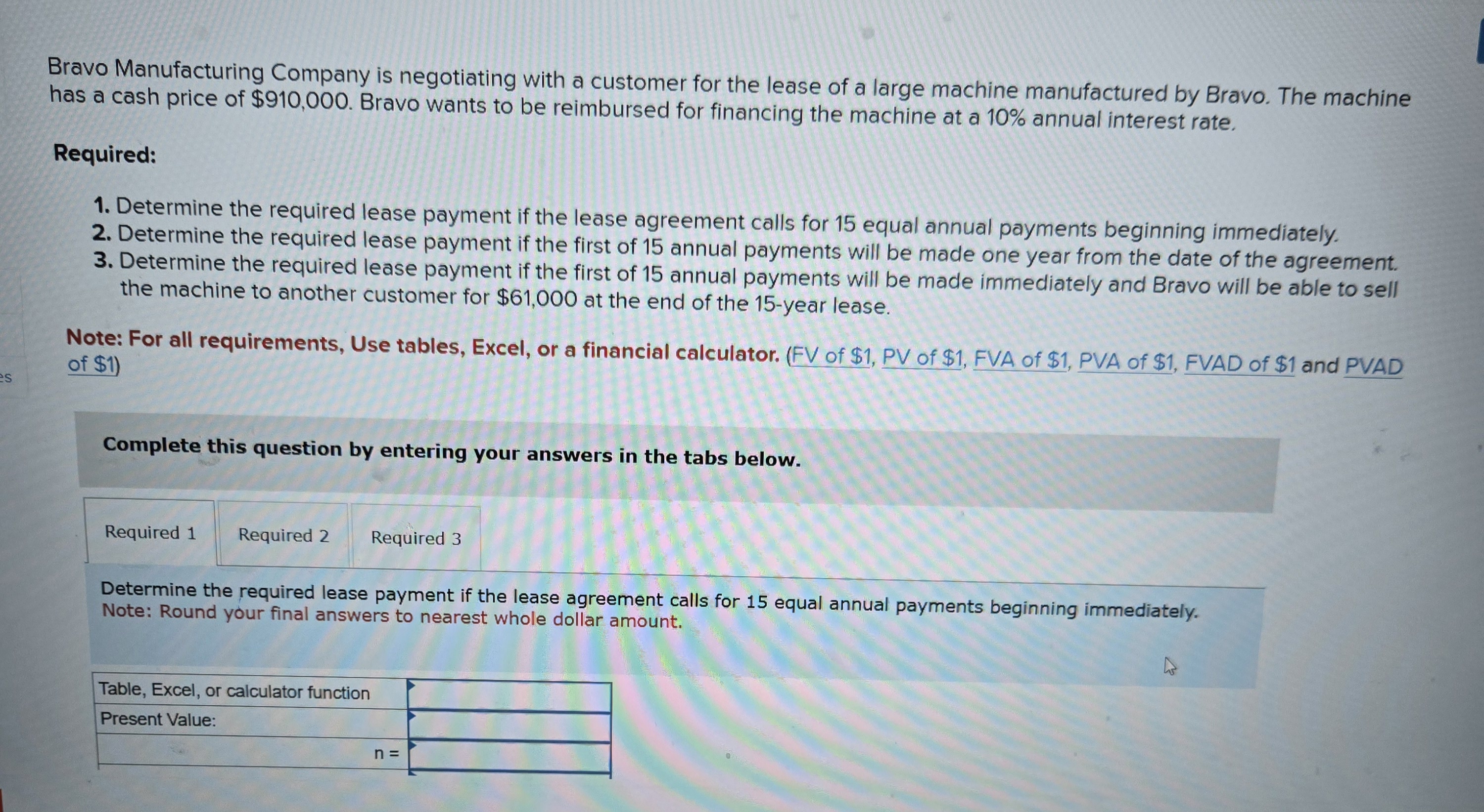 Bravo Manufacturing Company is negotiating with a | Chegg.com