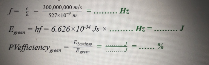Solved Now assume a green LED with the spectrum shown in | Chegg.com