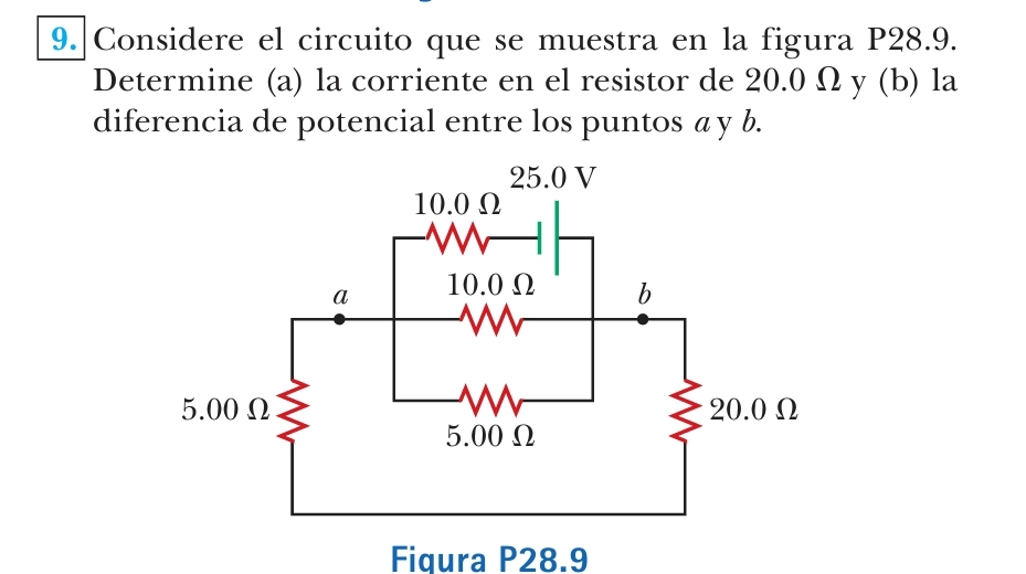 Solved Considere el circuito que se muestra en la figura | Chegg.com