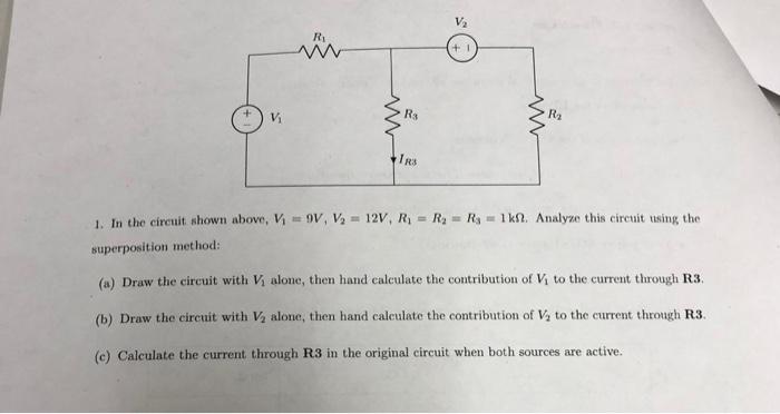 Solved 2. Build the circuit shown in Figure 1 in LTspice | Chegg.com