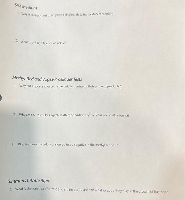 1. What is the purpose of a selective medium? 2. What | Chegg.com