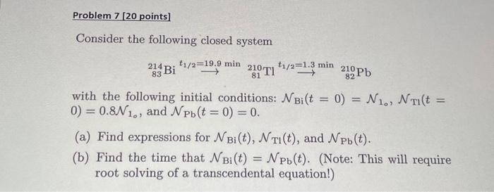 Solved Consider the following closed system | Chegg.com