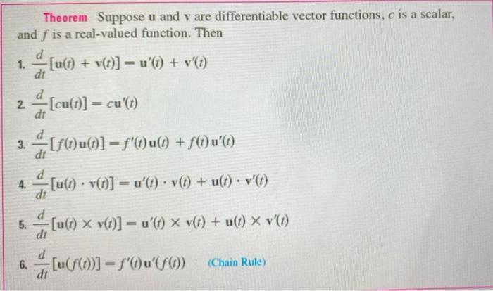 Solved If u(t) = (sin(4t), cos(4t), t) and v(t) = | Chegg.com