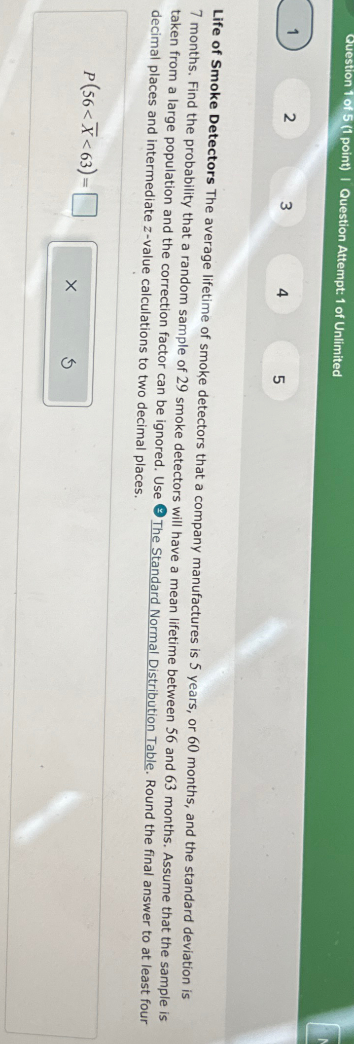 Solved Question 1 ﻿of 5 1 ﻿point ﻿i Question Attempt 1